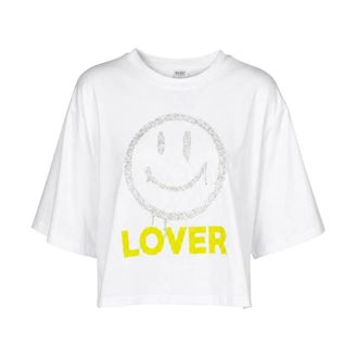 Brand Unique Bus26555 T-Shirt - - Tops - Damen - Wei&szlig; - L