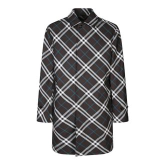 Burberry Klassischer grauer Mantel - - Coats - Herren - Mehrfarbig - L