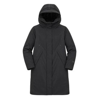 KRAKATAU Gaia Long Parka - - Coats - Damen - Schwarzk - S