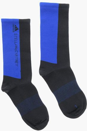 adidas STELLA MCCARTNEY Two-Tone Ribbed Socks size Xs