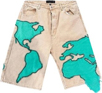 Who Decides War by Ev Bravado Pangia Shorts - Nude