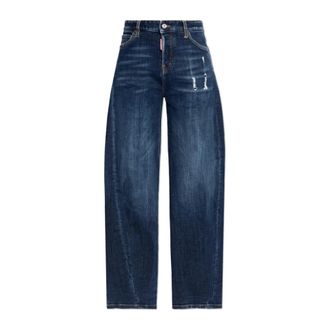 Dsquared2 Loose Twst Jeans - - Jeans - Damen - Blau - 2XS