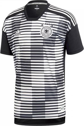 adidas Herren DFB Pre Match Shirt Trainingstrikot, White/Black, S