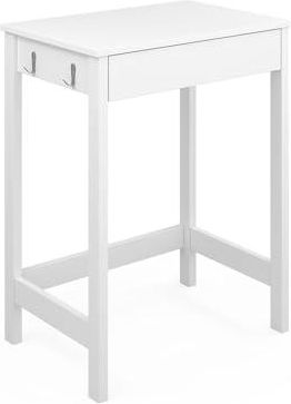 Vicco Bureau Surrey, Blanc, 60 x 40 cm avec tiroir