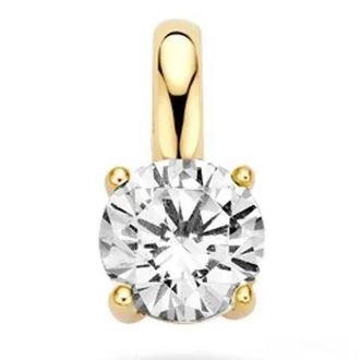 Blush Charms - Zirkonia-Anh&auml;nger - Gr. unisize - in Gold - f&uuml;r Damen