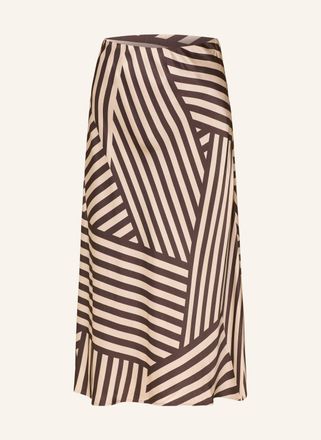 Comma Comma Satinrock braun