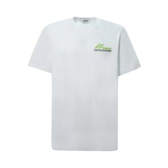 Msgm Msgm T-Shirts und Poloshirts Wei&szlig; - - Tops - Herren - Wei&szlig; - S