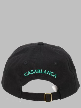 Casablanca A-PF26-HAT-002_03BLACK Baseball Cap - Black