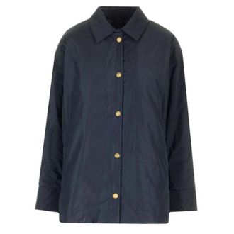 Max Mara Blaue M&auml;ntel The Cube Greenca Hemdjacke - - Jackets - Damen - Blau - S