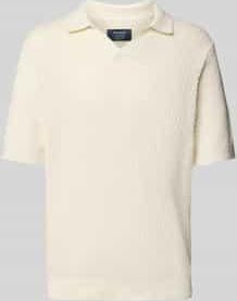 Mc Neal Regular Fit Strickpolo mit Strukturmuster