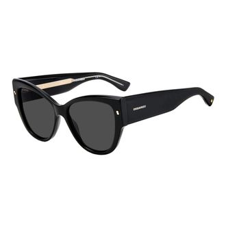 Dsquared2 Schwarz/Graue Sonnenbrille - - Accessories - Damen - Schwarzk - ONE SIZE
