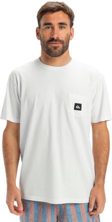 Quiksilver Herren Salt Water Pocket Ss Tee T-Shirt, Weiß-Snow White, XXL
