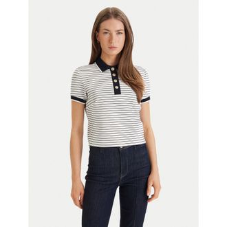 Guess Poloshirt W6GP17 K2946 Wei&szlig; Regular Fit