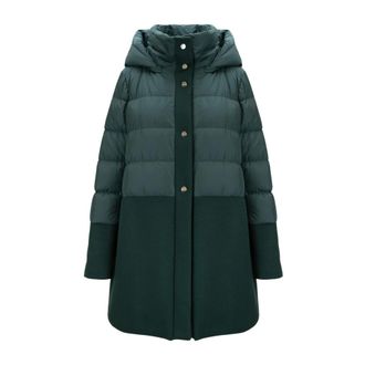 Herno Piumino Bottone automatico - - Coats - Damen - Gr&uuml;n - XL