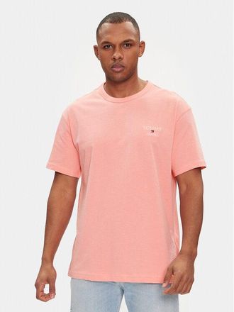 Tommy Jeans T-Shirt DM0DM18872 Rosa Regular Fit