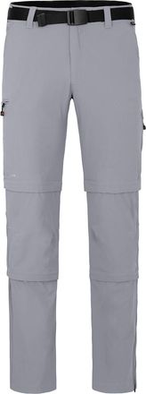 Bergson Queensland Doppel Zipp-Off mit T-Zipp | Herren Wanderhose, vielseitig, pflegeleicht, Sleet [905], 114 - Herren