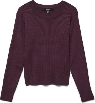 Vero Moda Vmsilje Ls O-Neck Cable Pullover Noos