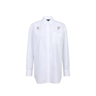 Simone Rocha Chemise ample bijoux en coton
