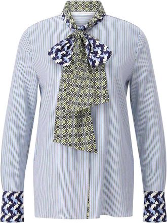 Herzen'sangelegenheit Gestreifte Bluse mit Schluppe