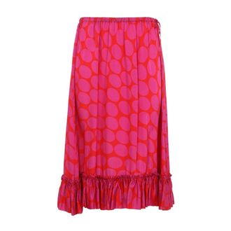 Dries Van Noten Femme, Jupes, Rose, Taille: 40 FR Midi Skirts