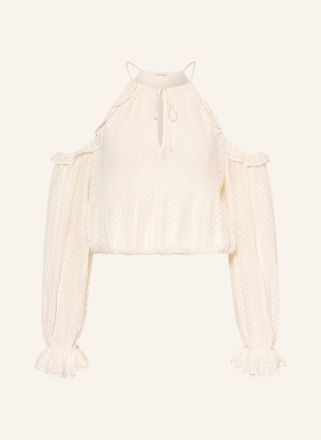 Guess Blusenshirt Emilia Mit R&uuml;schen weiss