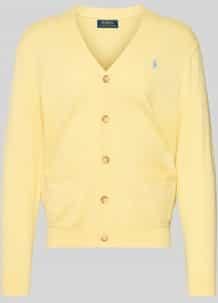 Polo Ralph Lauren Regular Fit Strickjacke aus reiner Baumwolle