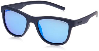 Polaroid KIDS Kinder Brille PLD 8018/S Gr&ouml;&szlig;e 47-17 mm Rubber Blau polarisiert