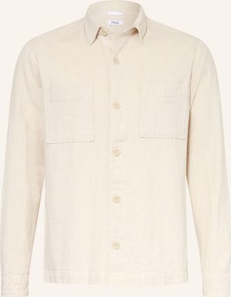 Paul Paul Overshirt Mit Leinen beige