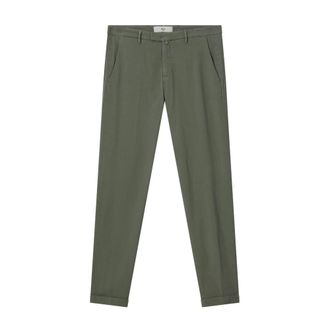 BRIGLIA 1949 Homme, Pantalons, Vert, Taille: M Pantalon Chino