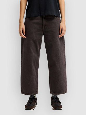 Quiksilver Qsw Wide Crop Denim Jeans stone dirty