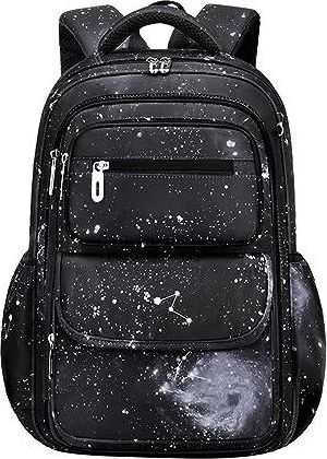 Generic Sac &agrave; dos pour gar&ccedil;on avec imprim&eacute; &eacute;toil&eacute; pour r&eacute;duire la charge de r&eacute;frig&eacute;rateur, sac &agrave; dos ouvert pour enfants, sac &agrave; dos &eacute;tudiant pour ordinateur p