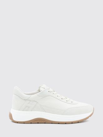 Hogan Baskets Hi-Light en cuir lisse et daim avec logo H