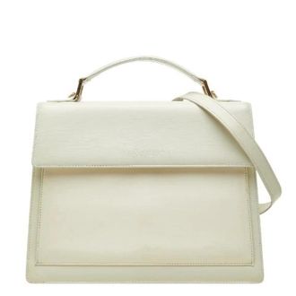 Saint Laurent Pre-owned Sac 2-en-1 en Cuir - Femme - Pre-owned - Blanc - Taille: ONE Size