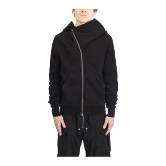 Rick Owens Bergkapuzenpullover in Schwarz - - Sweatshirts & Hoodies - Herren - Schwarzk - XL