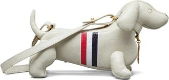 Thom Browne sac &agrave; bandouli&egrave;re en forme de chien - Tons neutres