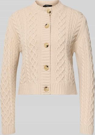 Max Mara Regular Fit Strickjacke aus reiner Wolle Modell ABITO