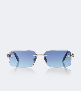 Bulgari Eckige Sonnenbrille Serpenti Forever