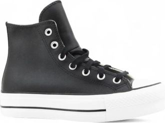 Converse Femme, Chaussures, Noir, Taille: 40 EU Chuck Taylor All Star Leather Platform