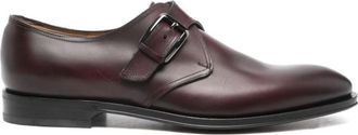 Ferragamo Homme, Chaussures, Rouge, Taille: 41 1/2 EU Mocassins