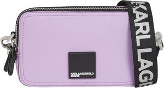 Karl Lagerfeld Femme Sac Appareil Photo Avec Logo Box Violet, One size