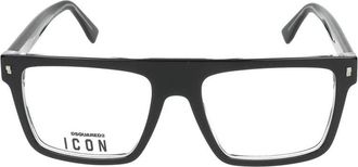 Dsquared2 Homme, Accessoires, Noir, Taille: 54 MM Icon 0012 Eyeglasses