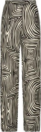 Elena Miro Femme, Pantalons, Multicolore, Taille: 40 FR Pantalone
