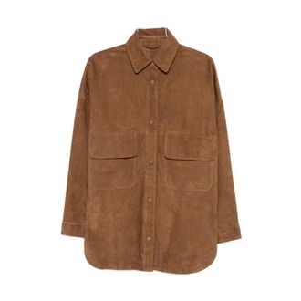Federica Tosi Damen, Blusen & Hemden, Braun, 2XSGr&ouml;&szlig;e