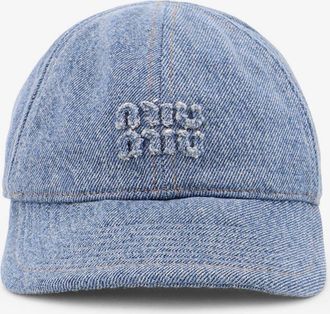 Miu Miu Debun blue hat - MIU MIU - gender_Woman