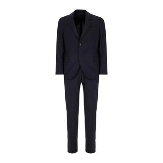 Lardini Einknopf Sakko - - Suits - Herren - Blau - XL