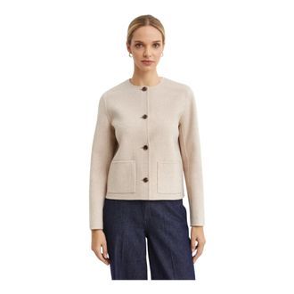Theory Damen, Jacken, Beige, LGr&ouml;&szlig;e