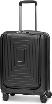 Redolz Handgep&auml;ck mit Laptopfach | Ultra-Leichter Koffer 40 x 23 x 55 cm & Front&ouml;ffnung | von 45 auf 55 Liter erweiterbar | nur 3,2 kg (Essentials 14)