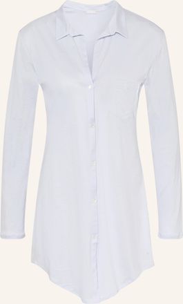 Hanro Nachthemd Cotton Deluxe blau