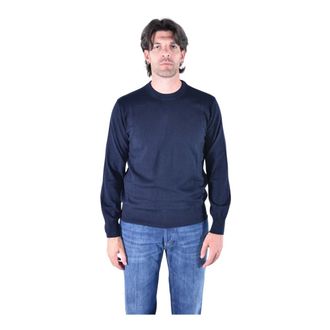 KANGRA Maglia girocollo - - Knitwear - Herren - Blau - L
