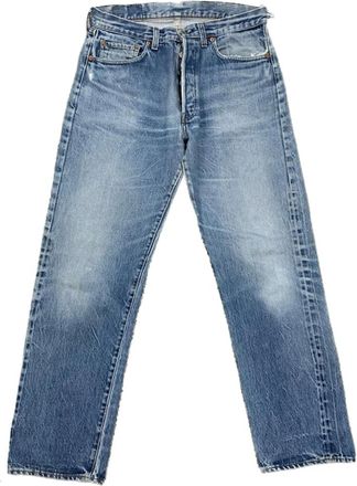 Polo Ralph Lauren Femme, Jeans, Bleu, Taille: W26 Jean Droit Relax Coupe Haute